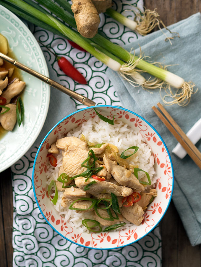 Drunken Chicken, your easy dinner solution. | Belly Rumbles