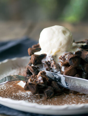 The Best Triple Chocolate Waffles Recipe - Belly Rumbles