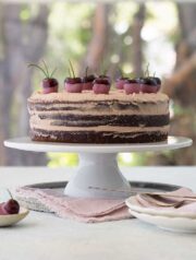Ruby Chocolate Mud Cake - Belly Rumbles