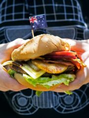 The Almighty Aussie Burger (oi oi oi) - Belly Rumbles