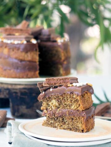 Tim Tam Slam Cake - A Tim Tam Lover's Dream - Belly Rumbles