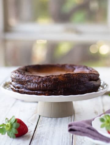 Burn Baby Burn, Basque Burnt Cheesecake - Belly Rumbles