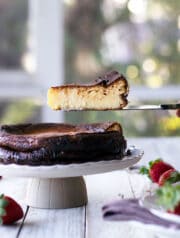 Burn Baby Burn, Basque Burnt Cheesecake - Belly Rumbles