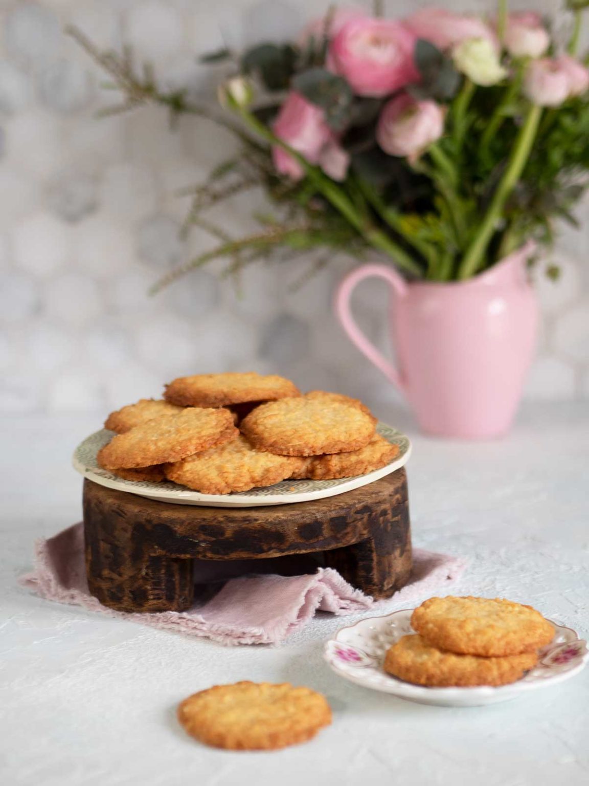 Coconut Biscuits - Easy Peasy Recipe - Belly Rumbles