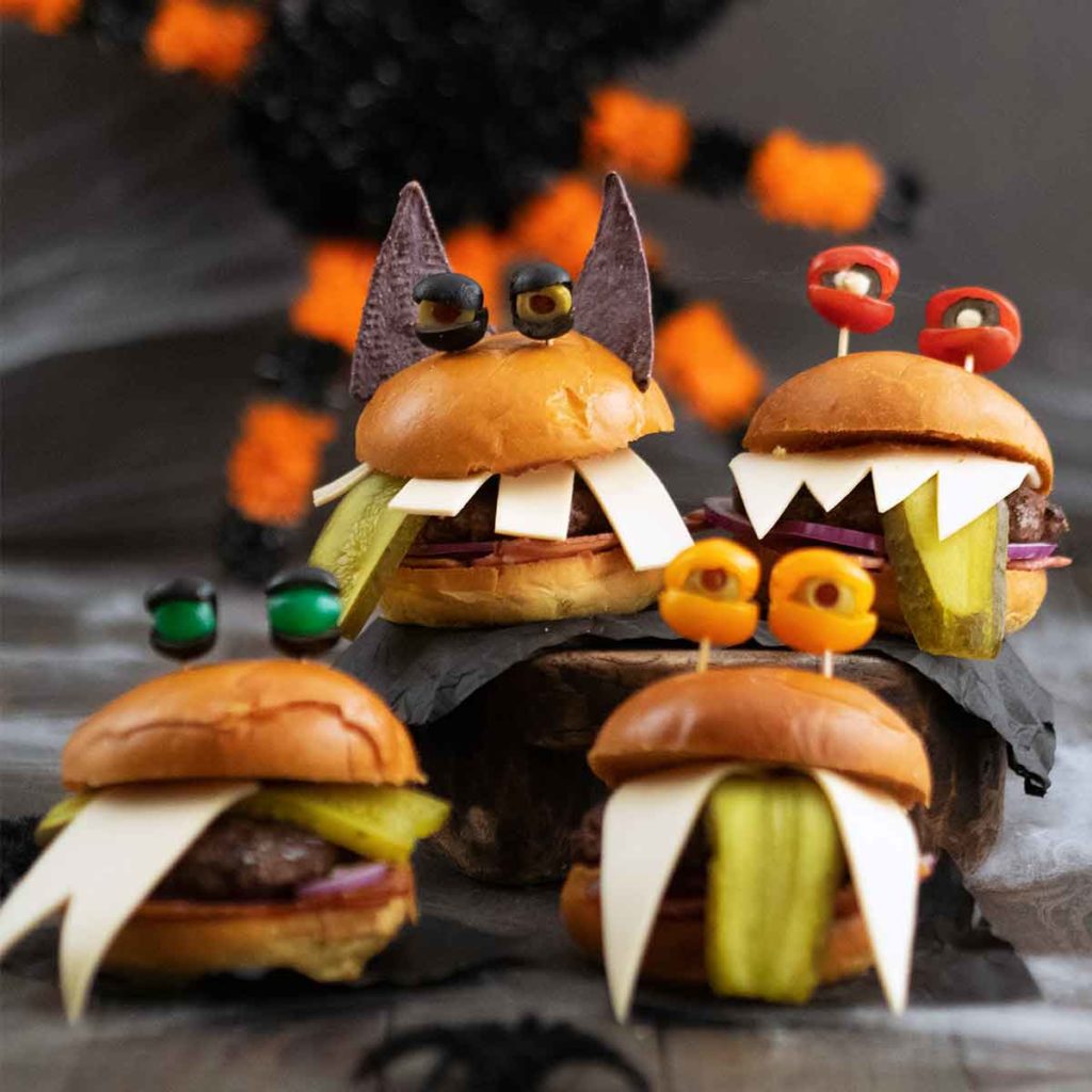 Monster Burgers are Deliciously Scary! - Belly Rumbles