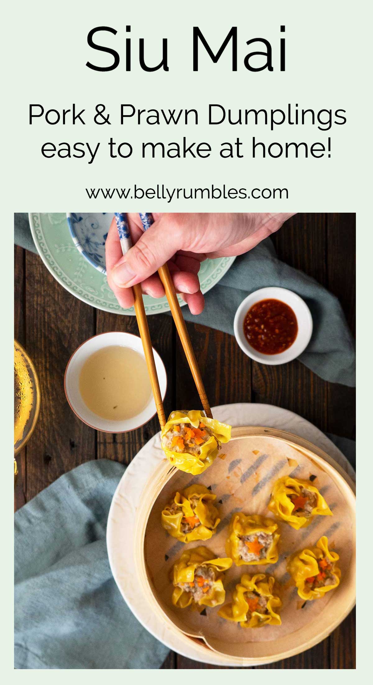 Siu Mai, Easily Make This Dim Sum Favourite at Home | Belly Rumbles