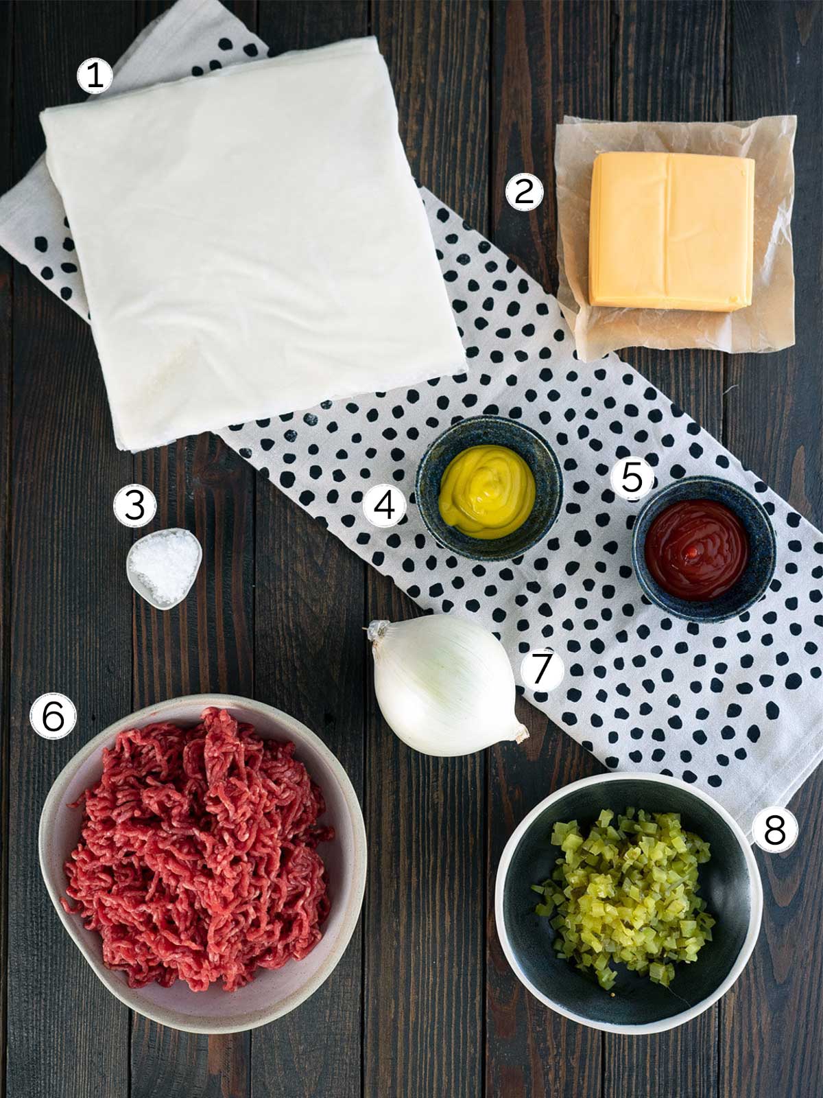 Cheeseburger Spring Rolls - Belly Rumbles