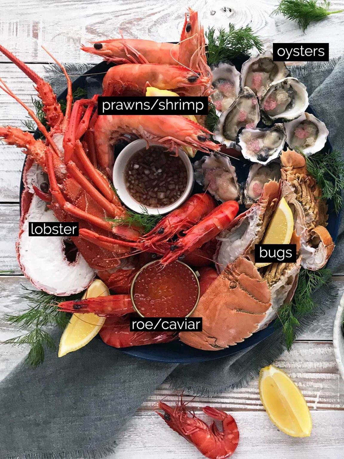 The Perfect Seafood Platter Recipe - Belly Rumbles