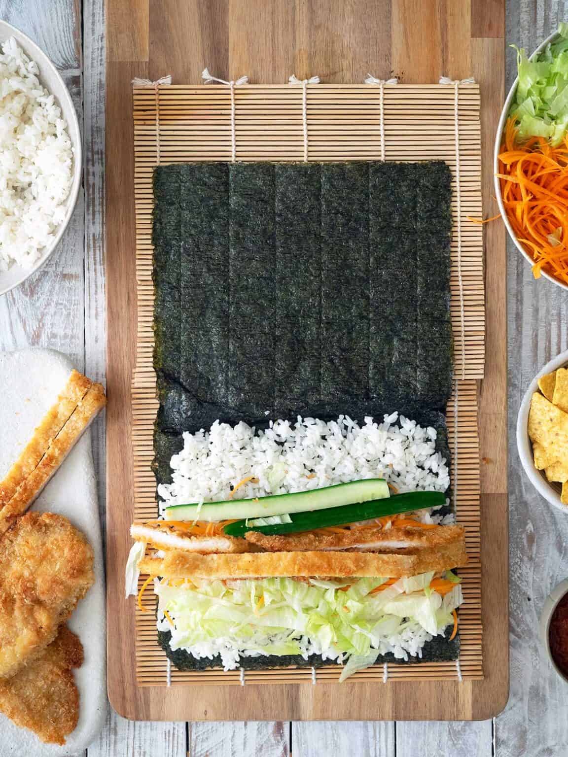 Sushi Burrito (Sushirrito) - Belly Rumbles