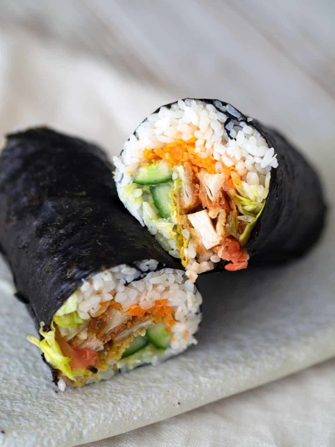 Sushi Burrito (Sushirrito) - Belly Rumbles