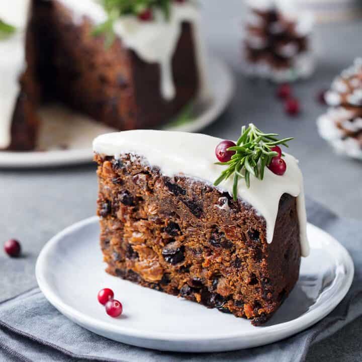 The Ultimate Christmas Fruit Cake Recipe - Belly Rumbles